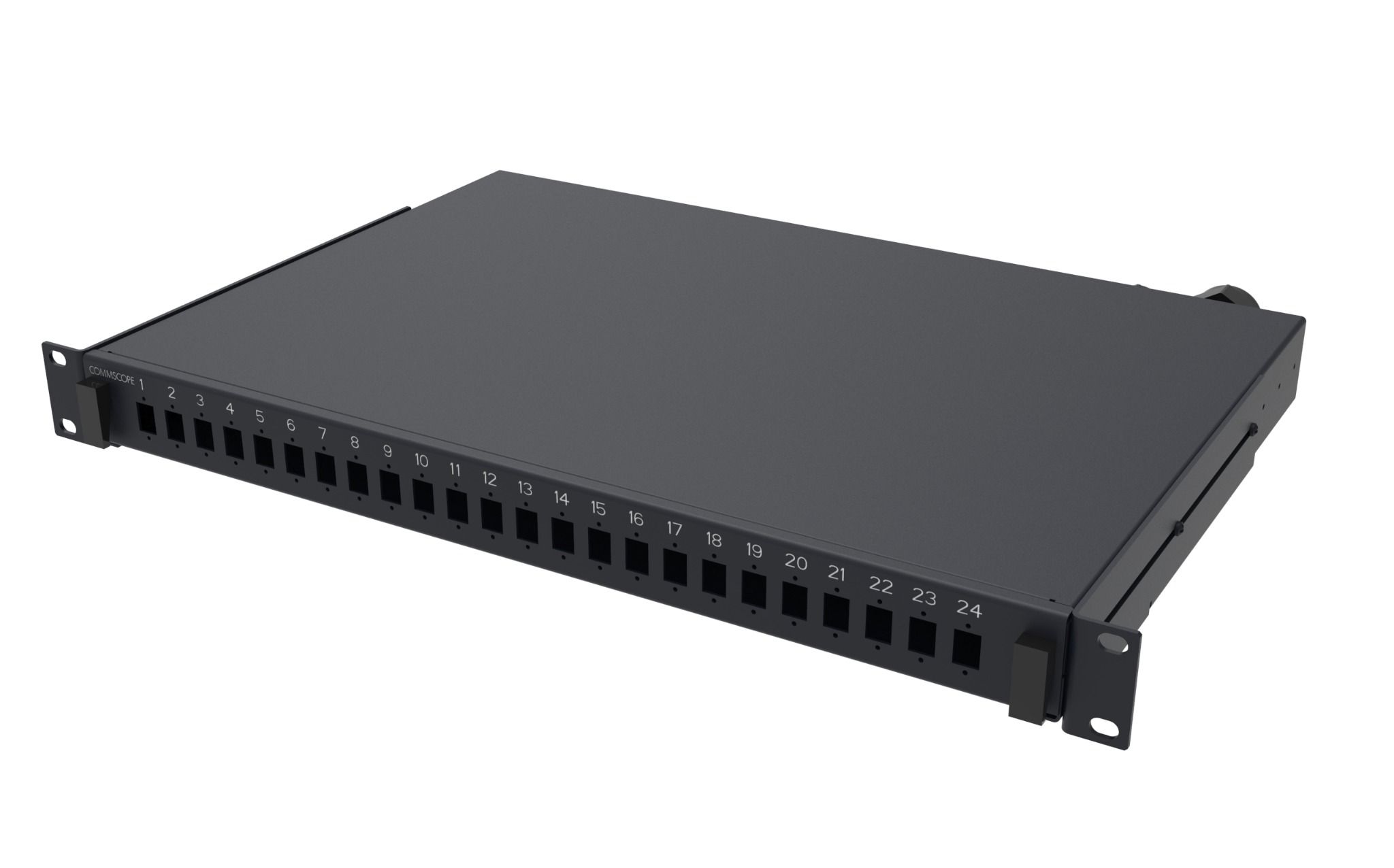 Hộp đấu nối sợi quang Commscope 760244403 unloaded for 24 LC duplex or ...