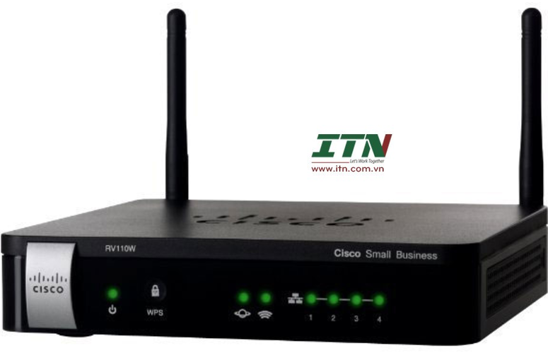 Cisco RV110W Wireless Router – Công ty TNHH Thương Mại ITN