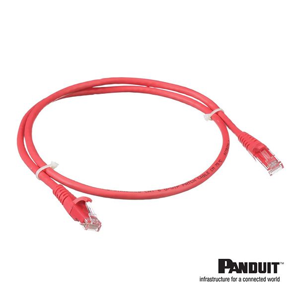 Dây nhảy Cat6 Panduit NK6PC1MRD 1 mét màu đỏ ( Red )UTP patch cord Pan ...