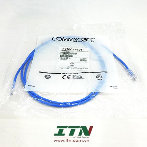 Dây nhảy cat6 UTP CM Blue 7ft Commscope NPC06UVDB-BL007F – Công ty TNHH ...