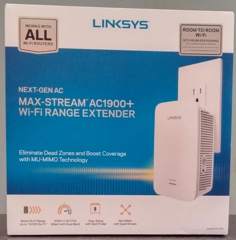 Linksys RE7000 MAX-STREAM™ AC1900+ WI-FI RANGE EXTENDER - RE7000 – Công ...