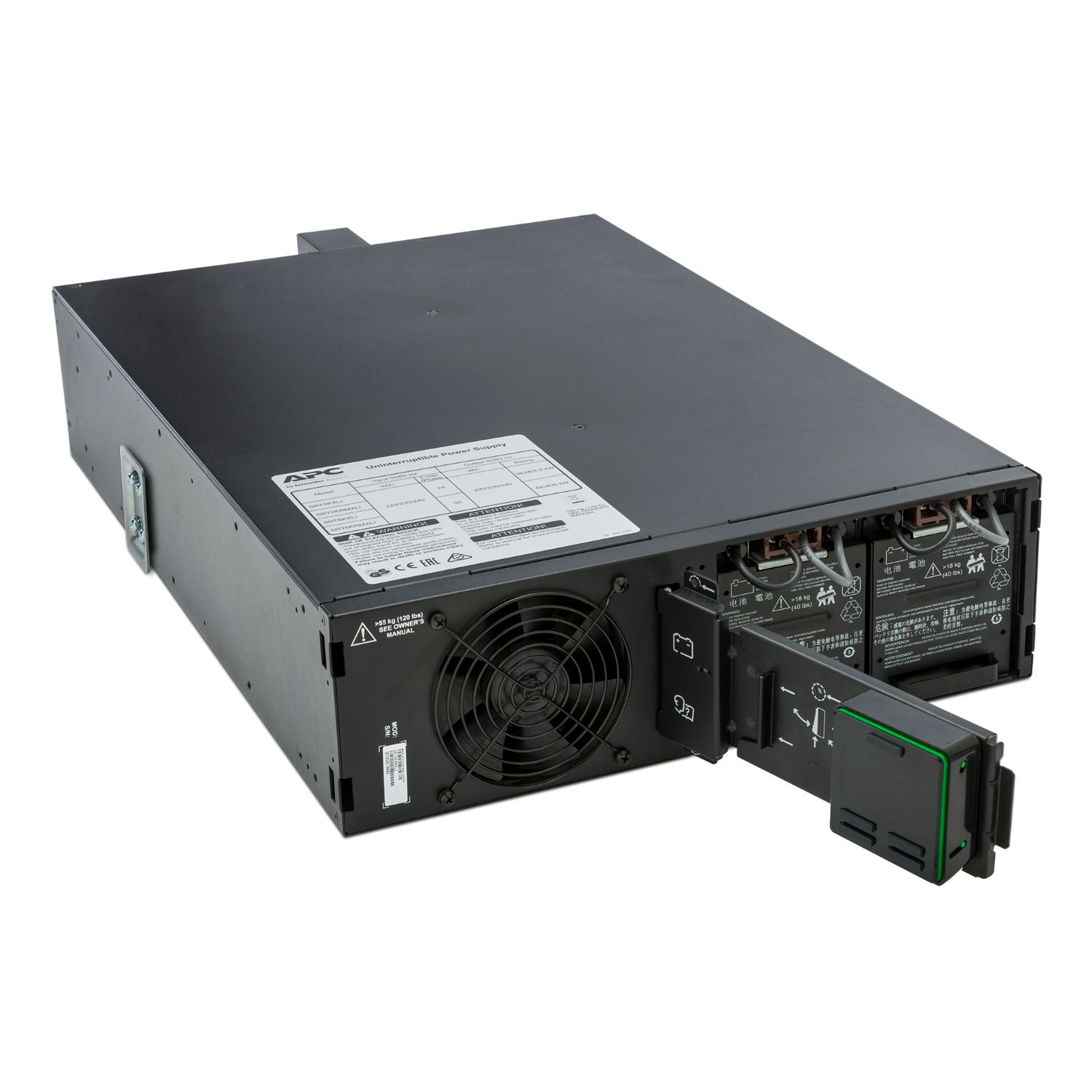 UPS APC SRT5KRMXLI Smart-UPS On-Line, 5kVA, Rackmount 3U, 230V, 6x C13 ...