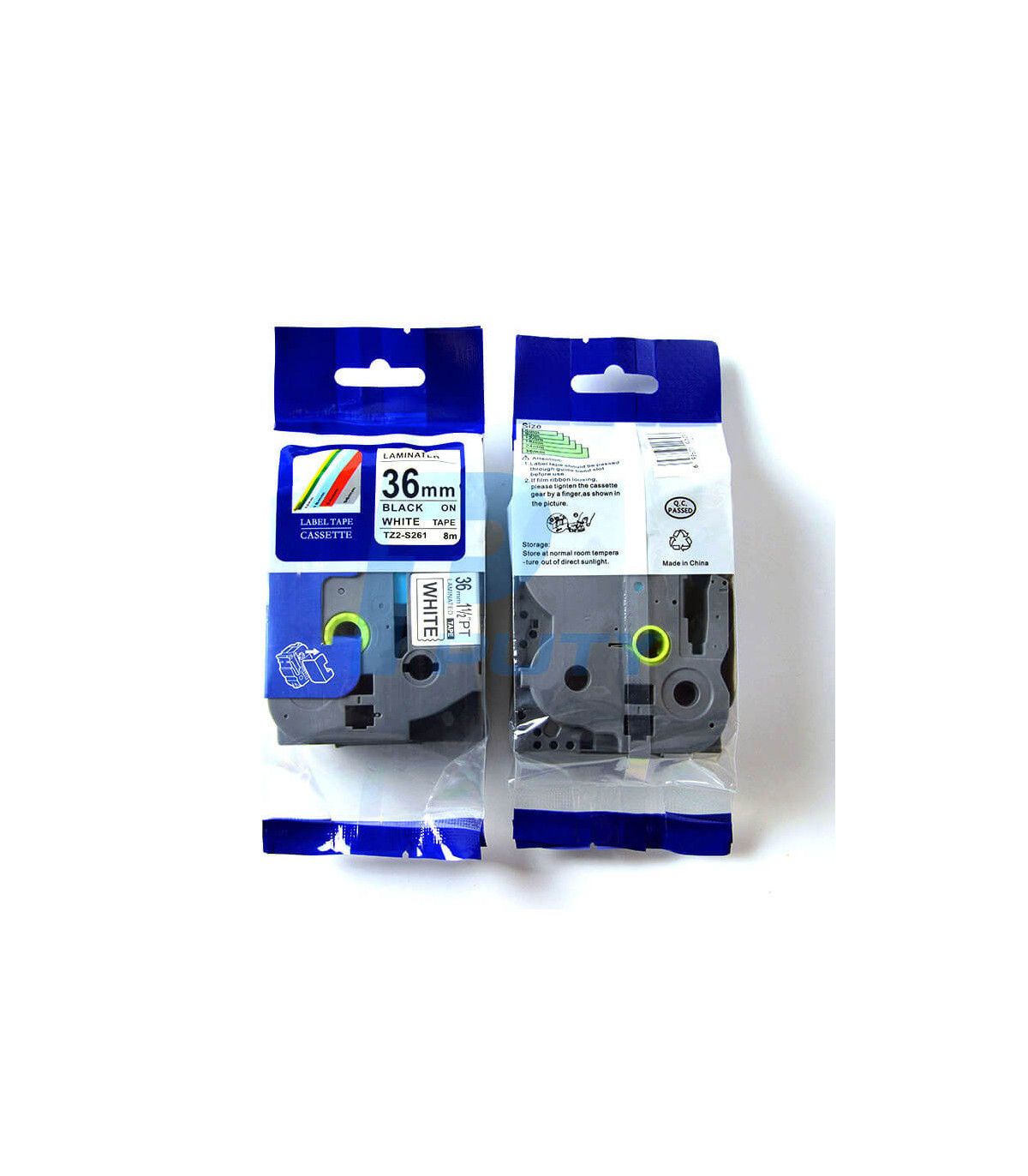 TZ2-S261 nhãn TZ2 siêu dính - Chữ đen trên nền trắng, 36mm – Công ty ...