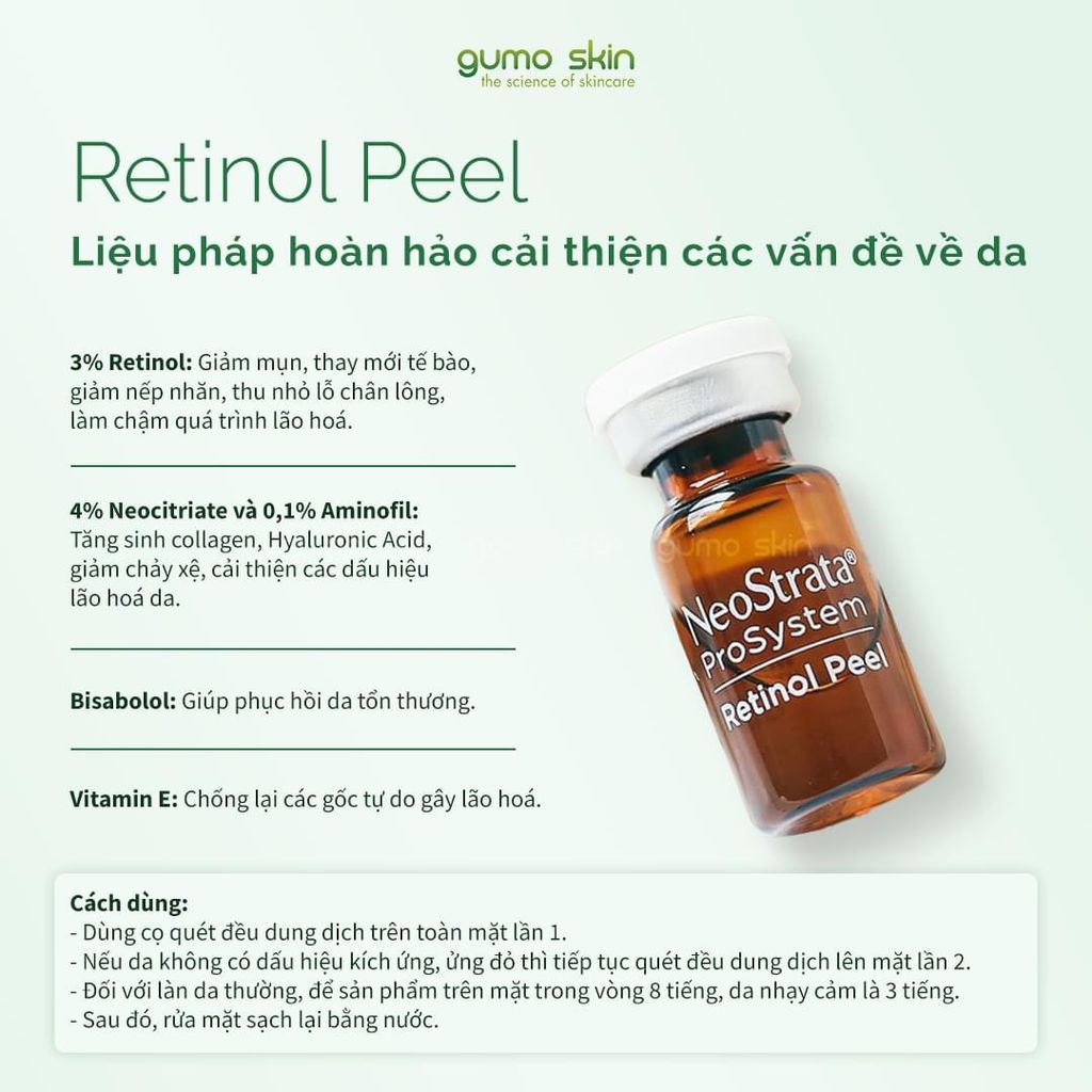 Mua Tinh Chất Thay Da Sinh Học NeoStrata ProSystem Retinol Peel – GumoSkin