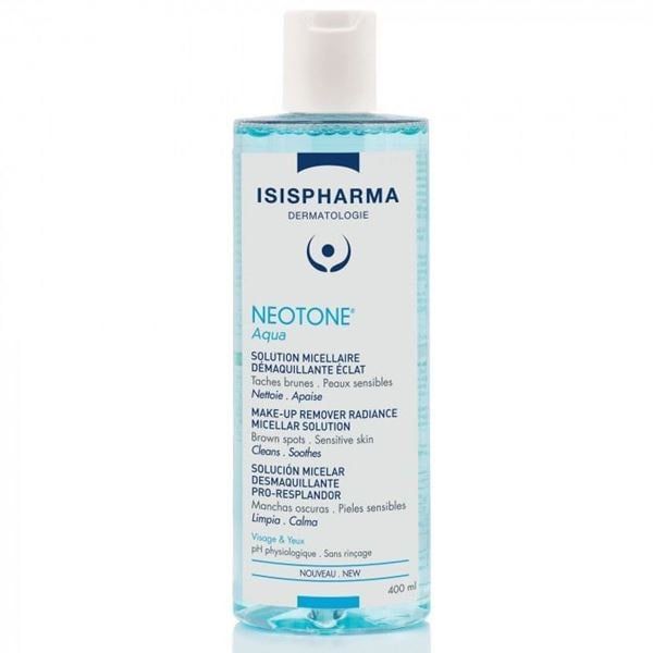 ISISPHARMA NEOTONE AQUA (Nước rửa trắng sáng da, làm mờ vết nám và tẩy ...