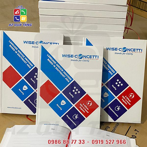 Sổ Giấy Bồi A5 - Wise Concetti – AZ QUÀ TẶNG