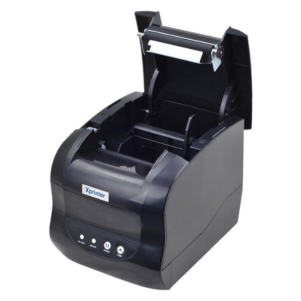 Máy in mã vạch KPOS 365B - [ USB + LAN - 203 dpi - In Tem Phần Mềm Kio