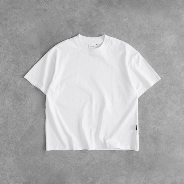 RIPOFFF Blank Boxy Tee - White – Ripofff