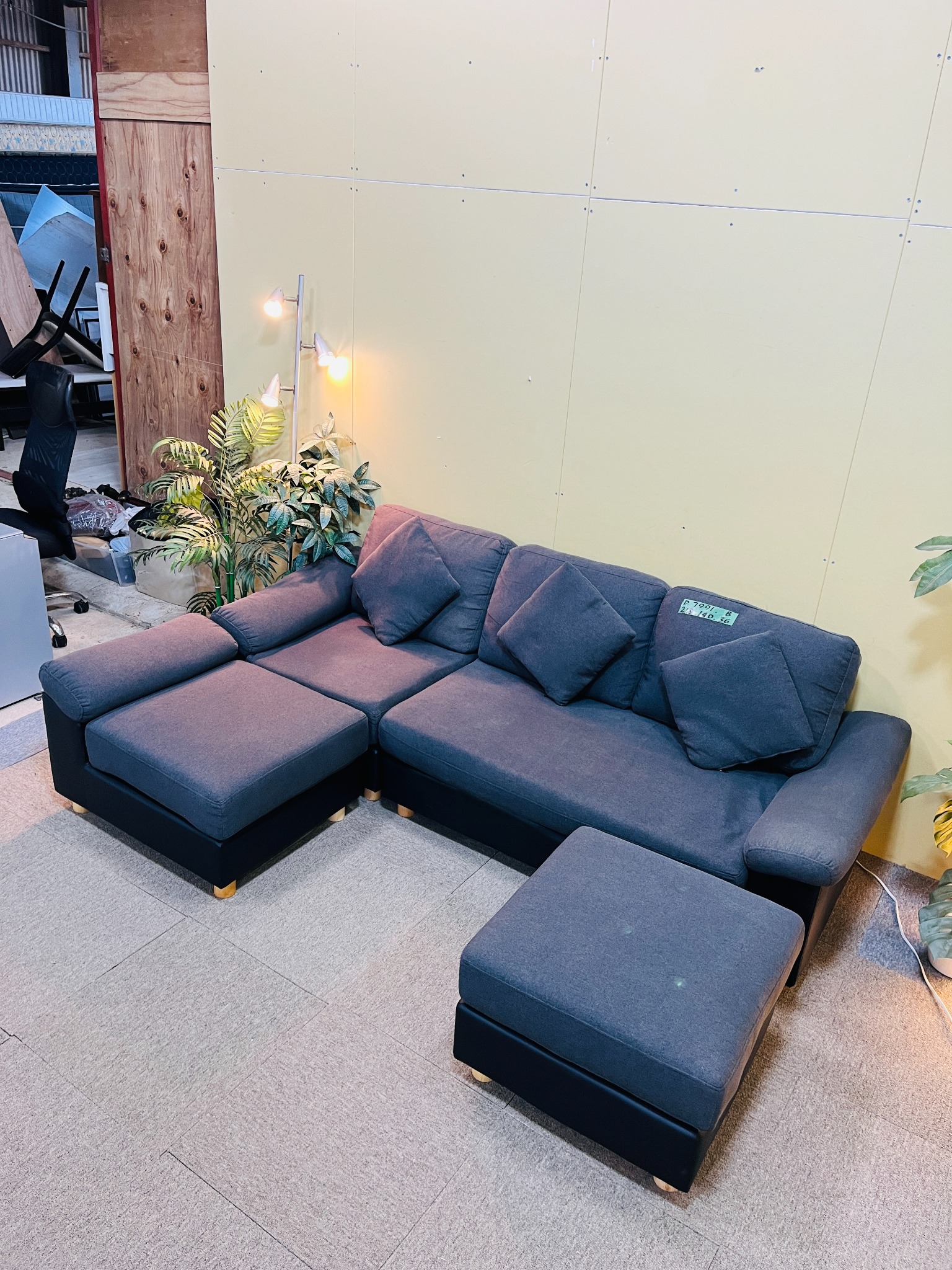 Sofa B D7991 218x140x36 (Không có bàn) – Hallo Japan Recycle Store