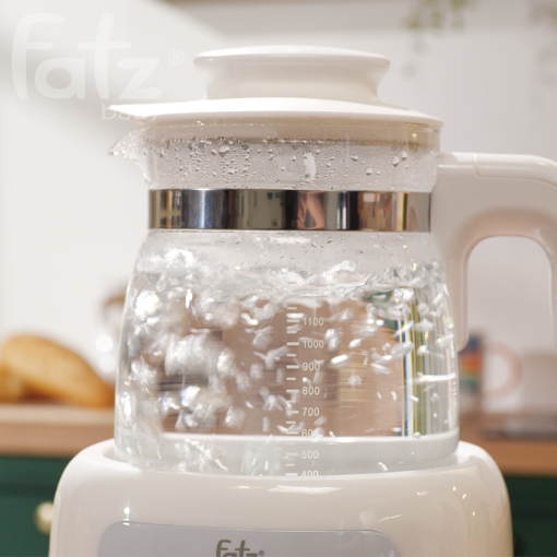 MÁY ĐUN VÀ HÂM NƯỚC PHA SỮA ĐIỆN TỬ – QUICK 12 PLUS+ – Gia Phú Baby