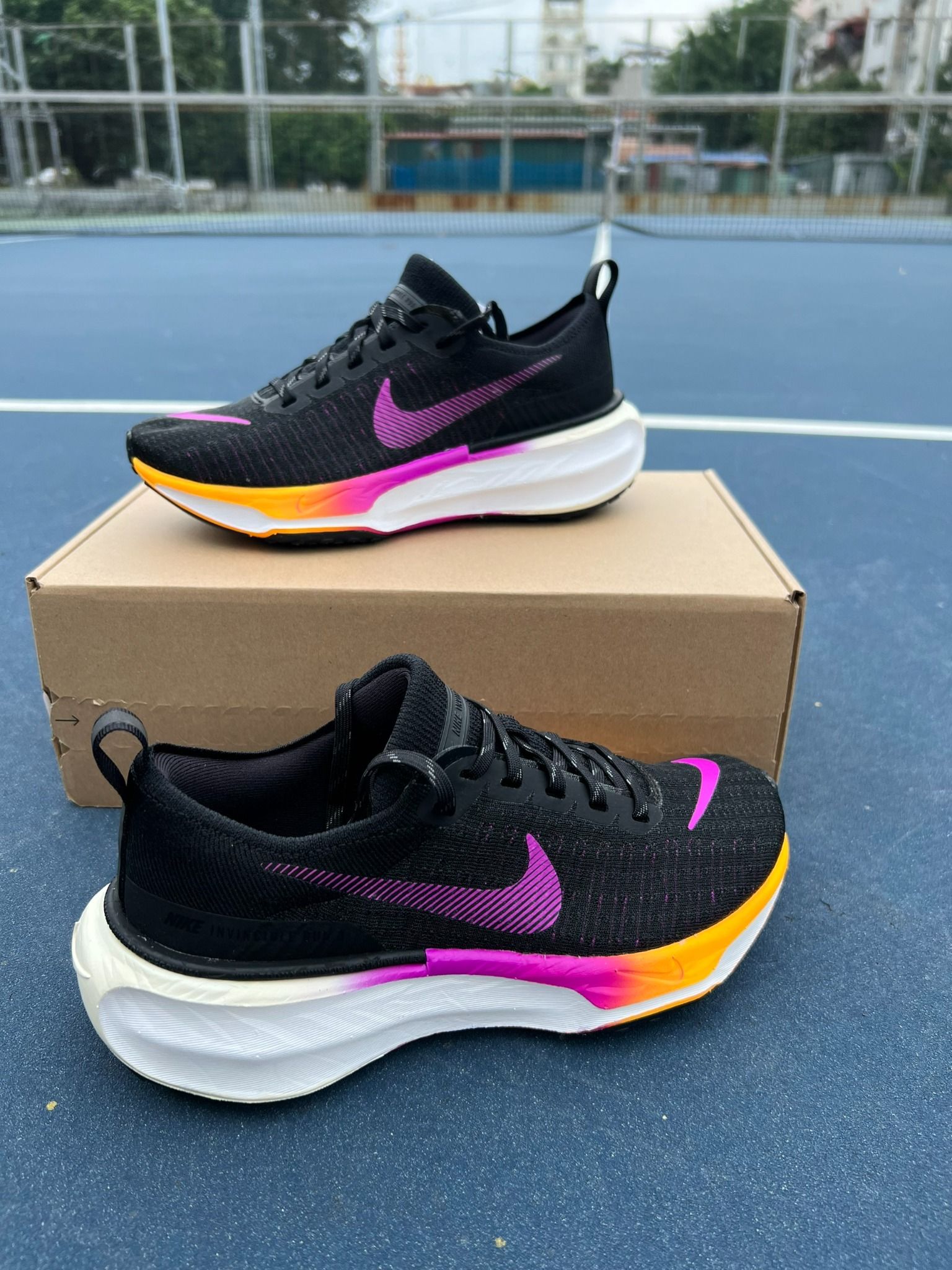 WMNS ZOOMX INVINCIBLE RUN FK 3 BLACK/HYPER VIOLET – Runner Chuyên Nghiệp