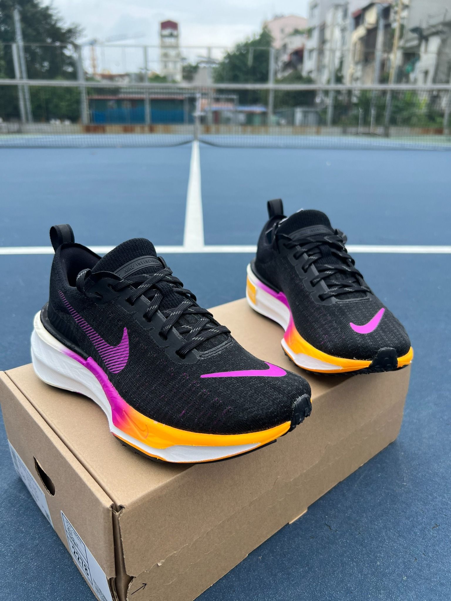 WMNS ZOOMX INVINCIBLE RUN FK 3 BLACK/HYPER VIOLET – Runner Chuyên Nghiệp