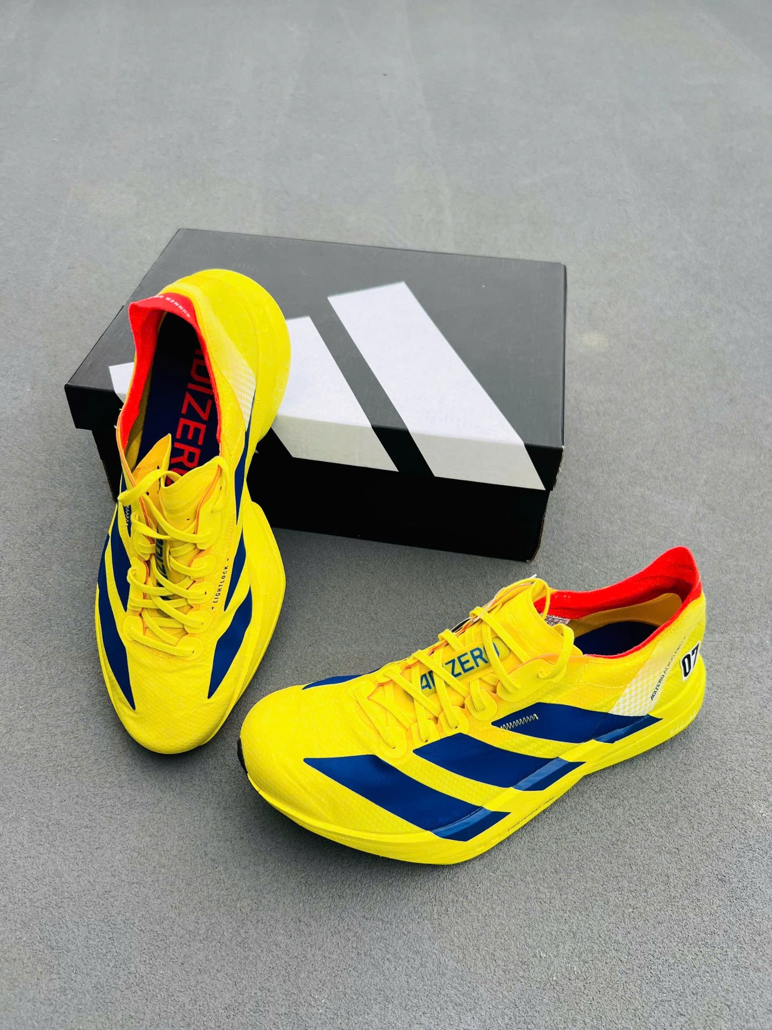 Giày Chạy Bộ Adizero Adios Pro 4 Vàng - JR6373 – Runner Chuyên Nghiệp