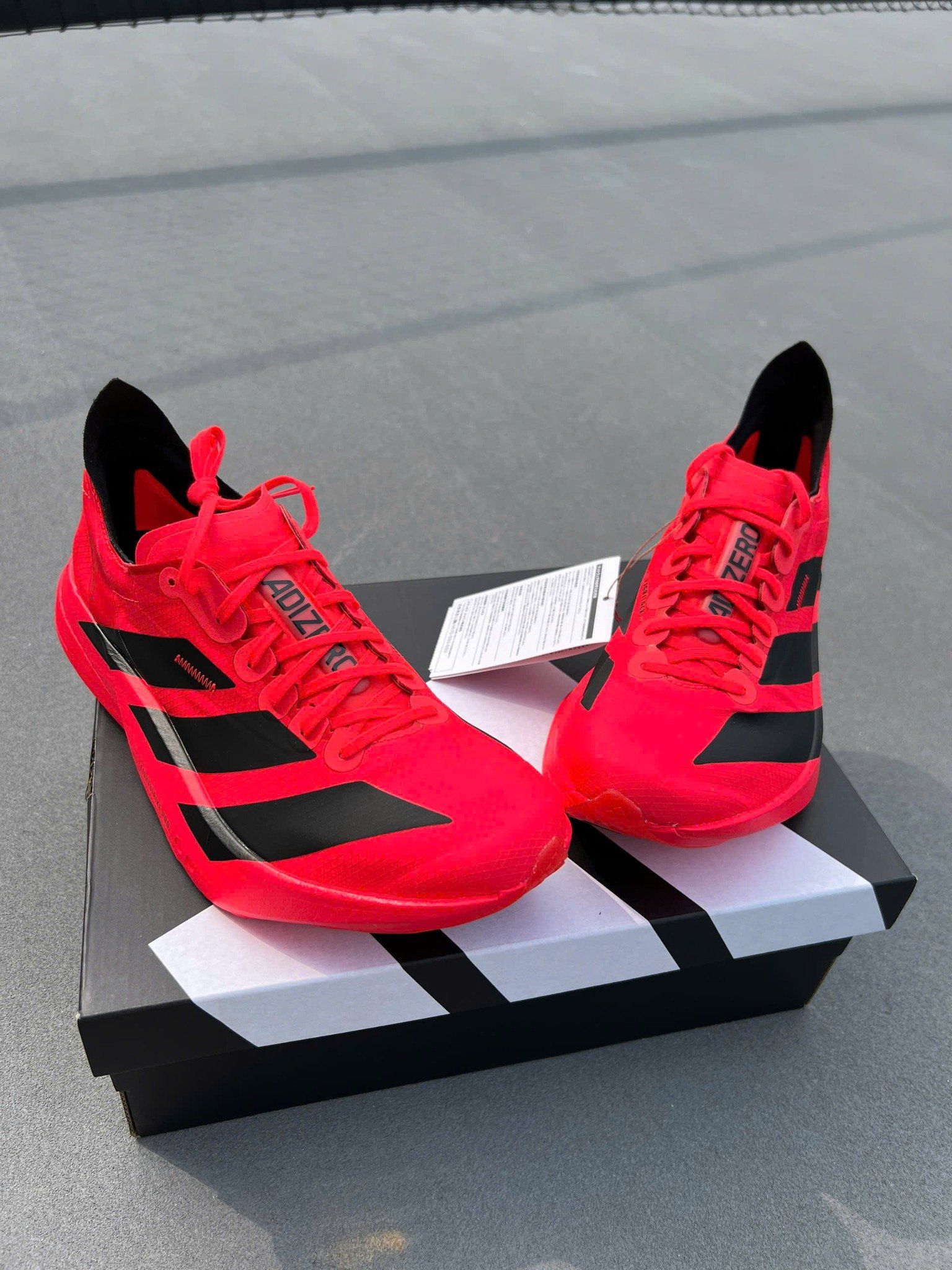 Giày Chạy Bộ Adizero Adios Pro 4 Đỏ - JR6368 – Runner Chuyên Nghiệp