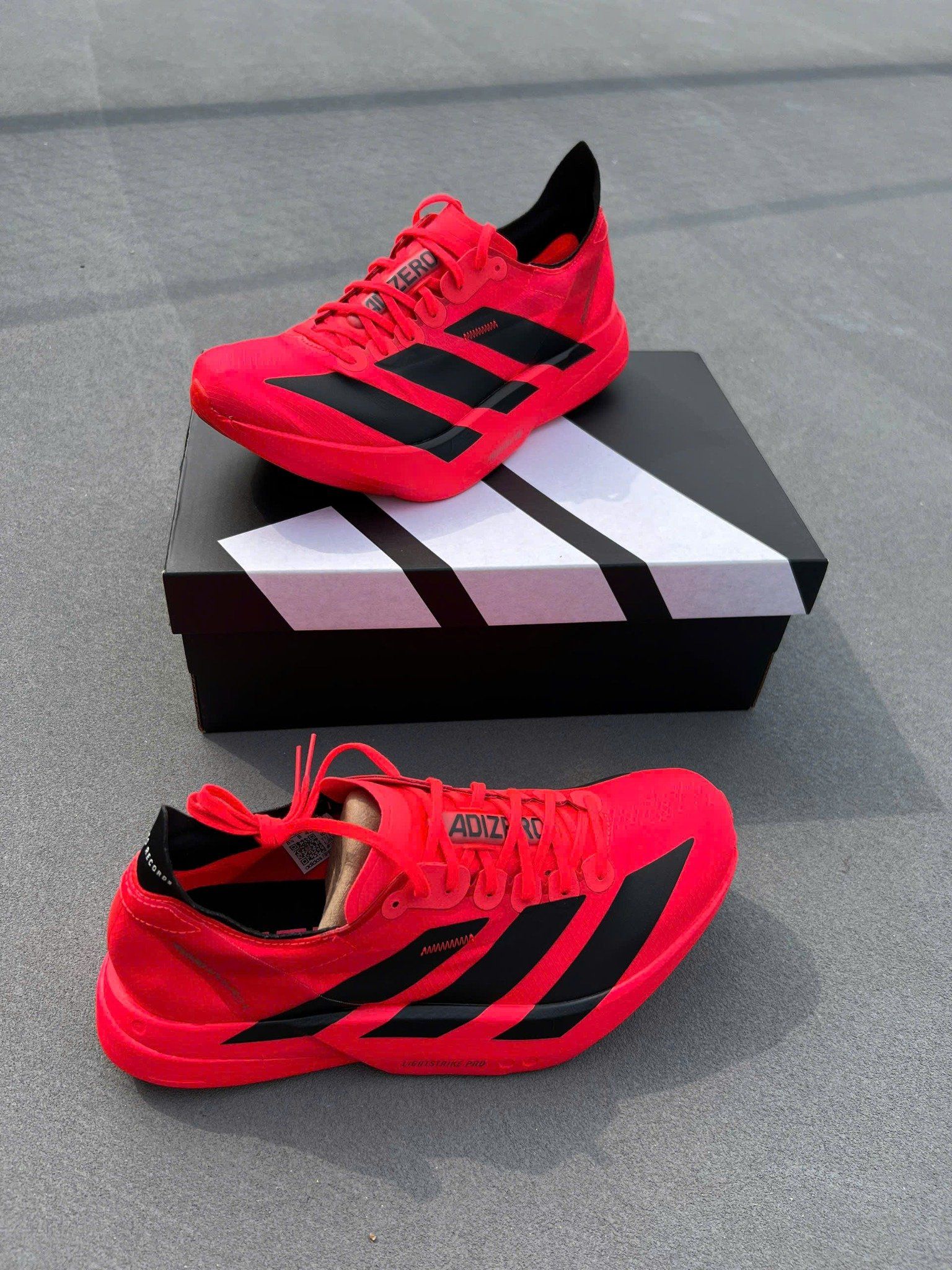 Giày Chạy Bộ Adizero Adios Pro 4 Đỏ - JR6368 – Runner Chuyên Nghiệp