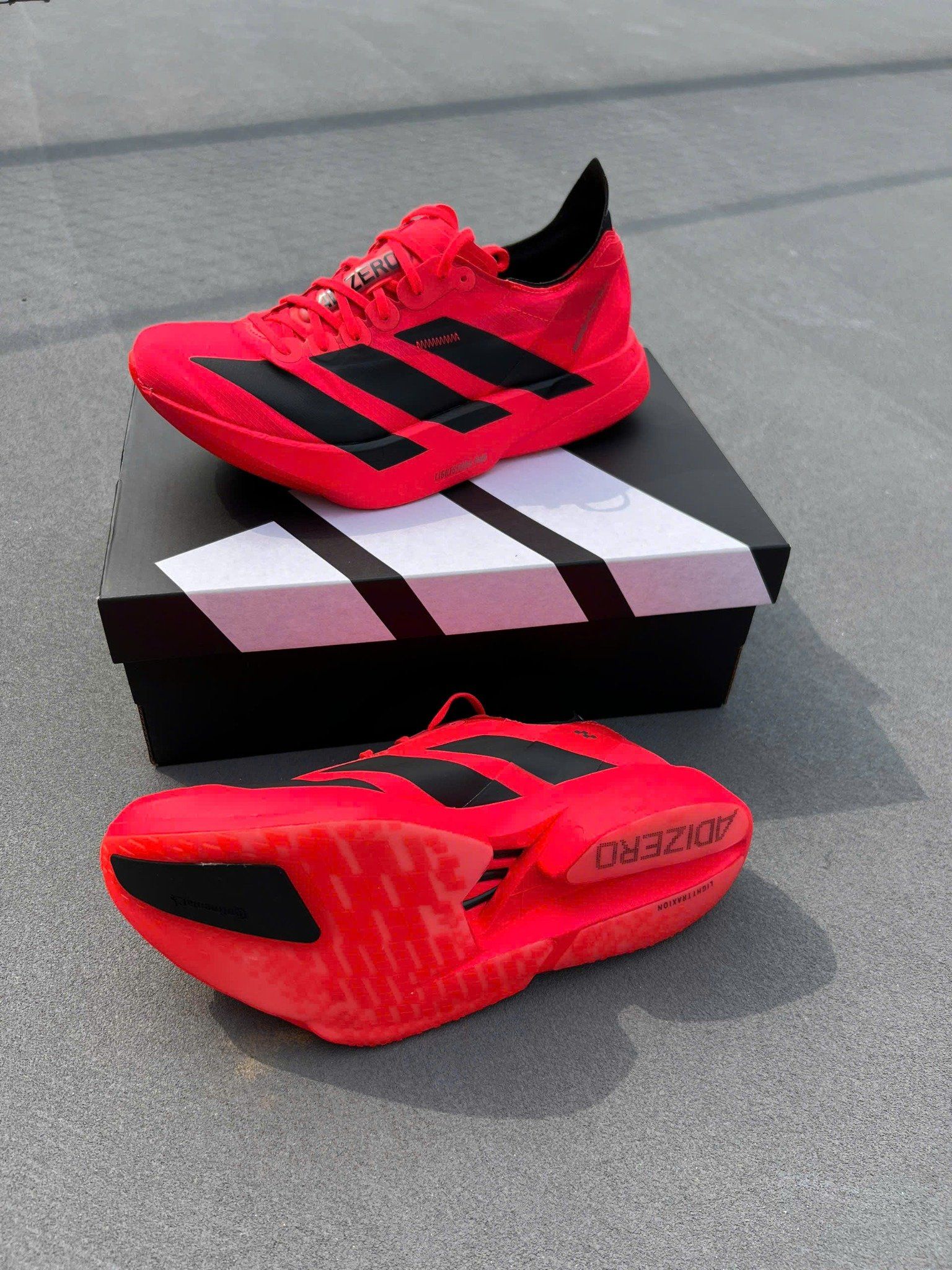 Giày Chạy Bộ Adizero Adios Pro 4 Đỏ - JR6368 – Runner Chuyên Nghiệp