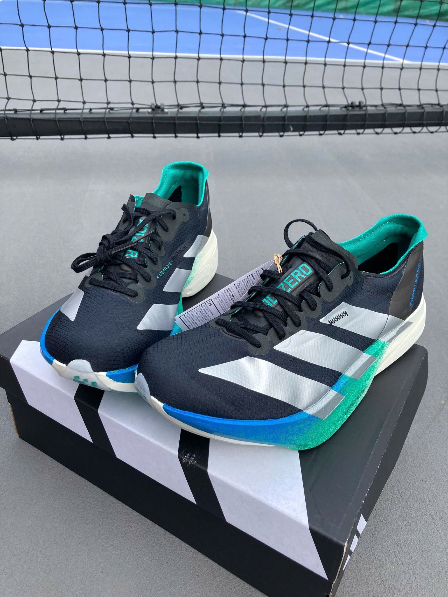 Giày Chạy Bộ Adizero Adios Pro 4 Đen Berlin - JR6365 – Runner Chuyên Nghiệp