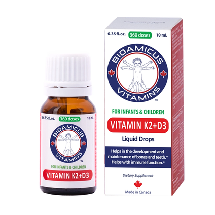 Vitamin D3 + K2 Bioamicus Drops, 10ml
