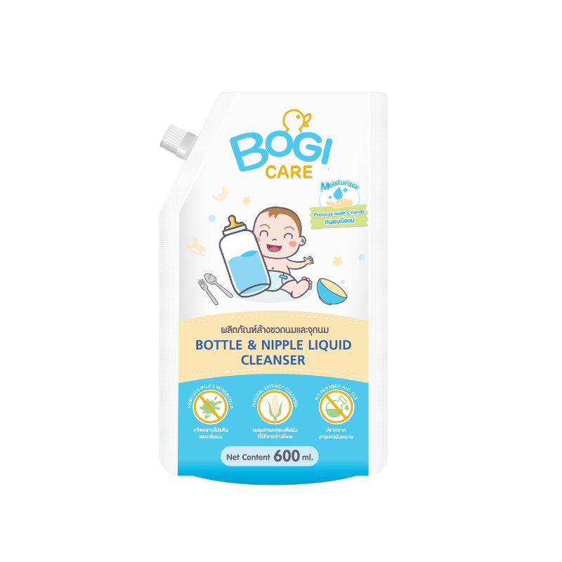 Nước rửa bình BOGI CARE Baby Bottle, 600ml