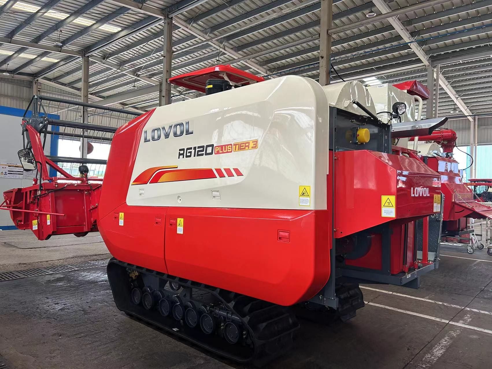 Máy gặt lúa Weichai Lovol - Model RG120Plus – AiO Vietnam