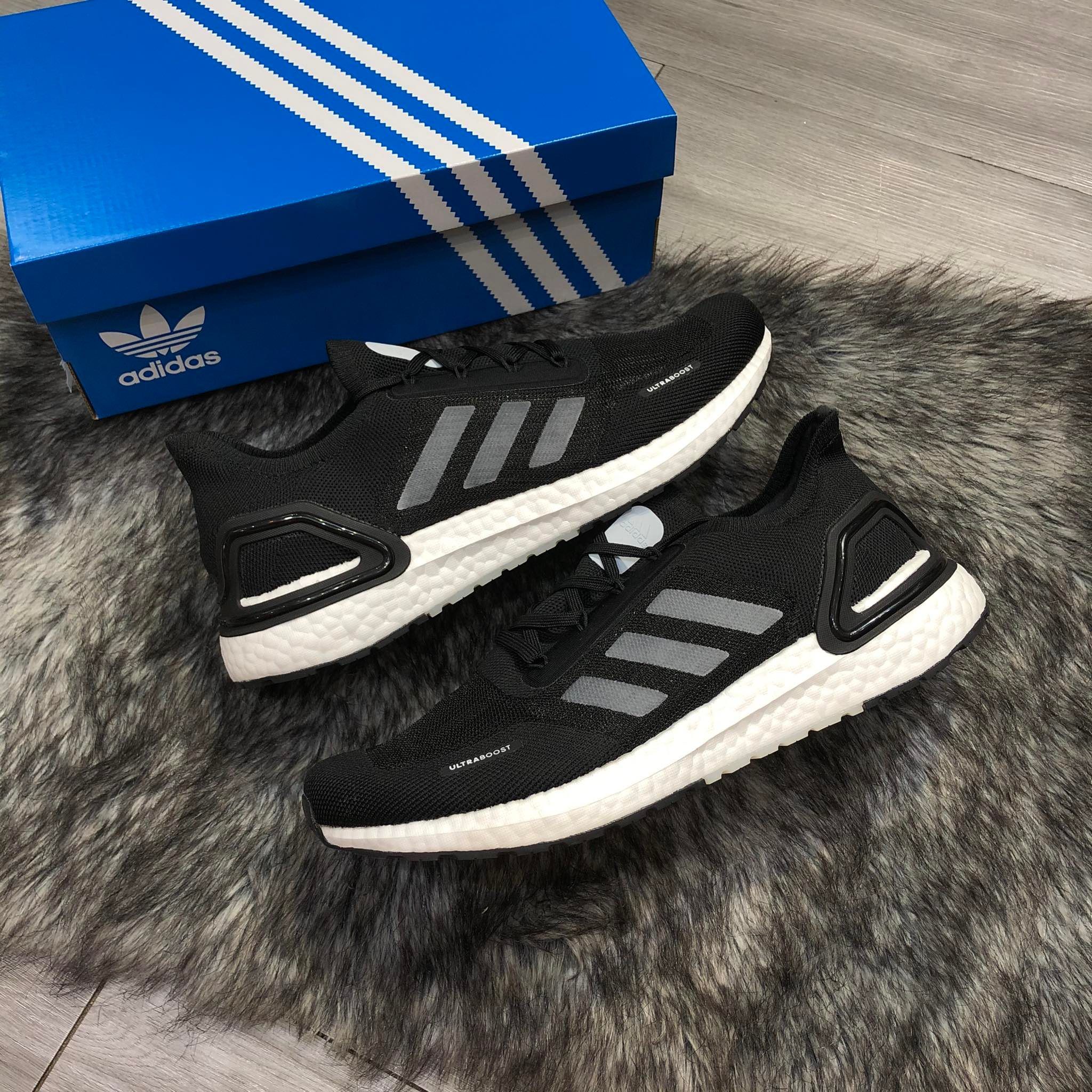 0256 - HÀNG CHÍNH HÃNG - GIÀY ADIDAS ULTRABOOST 20 SUMMER DRY CORE BLA ...