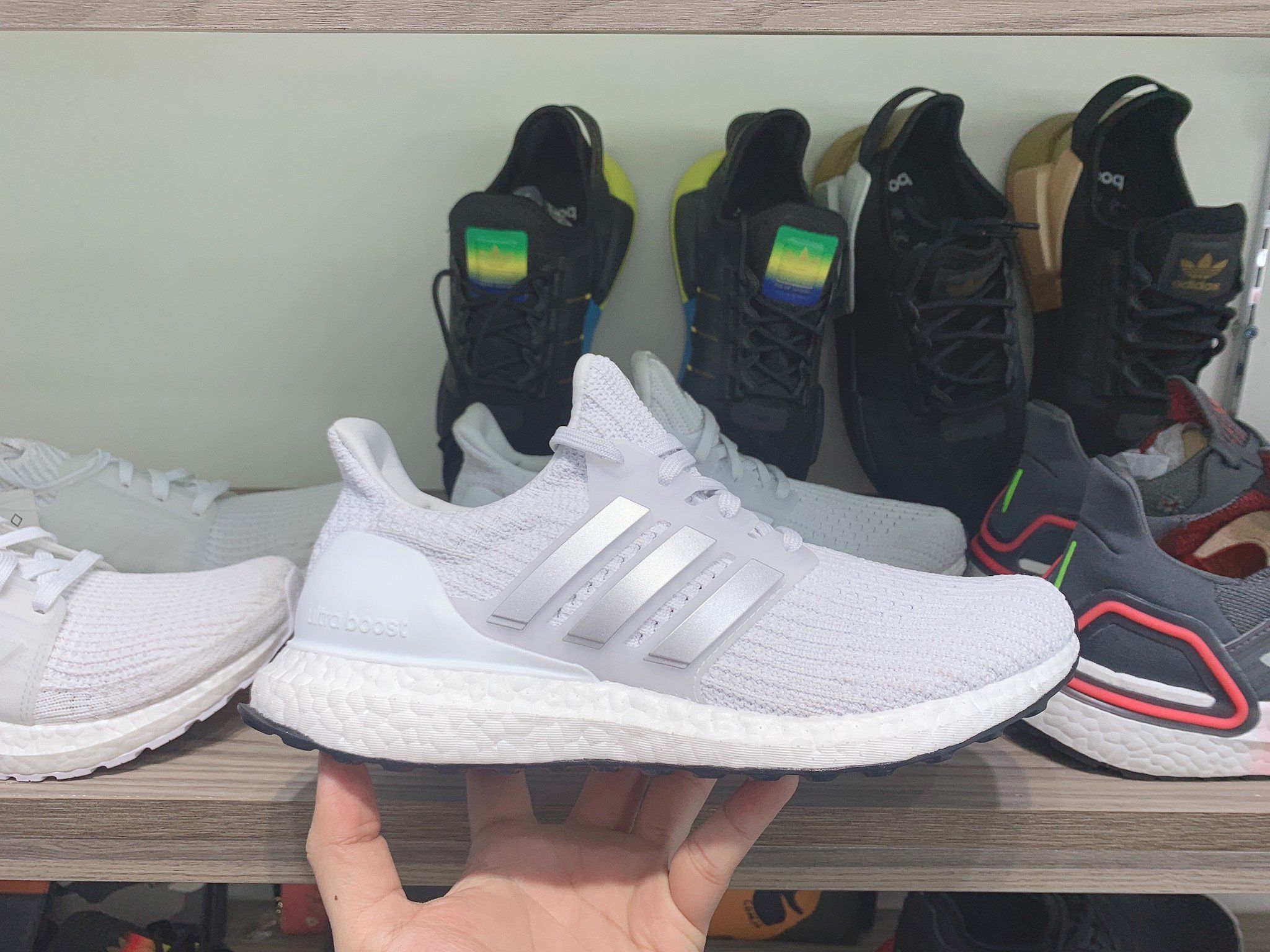 0022 - HÀNG CHÍNH HÃNG - GIÀY ADIDAS ULTRABOOST 4.0 DNA - * WHITE/BLAC ...