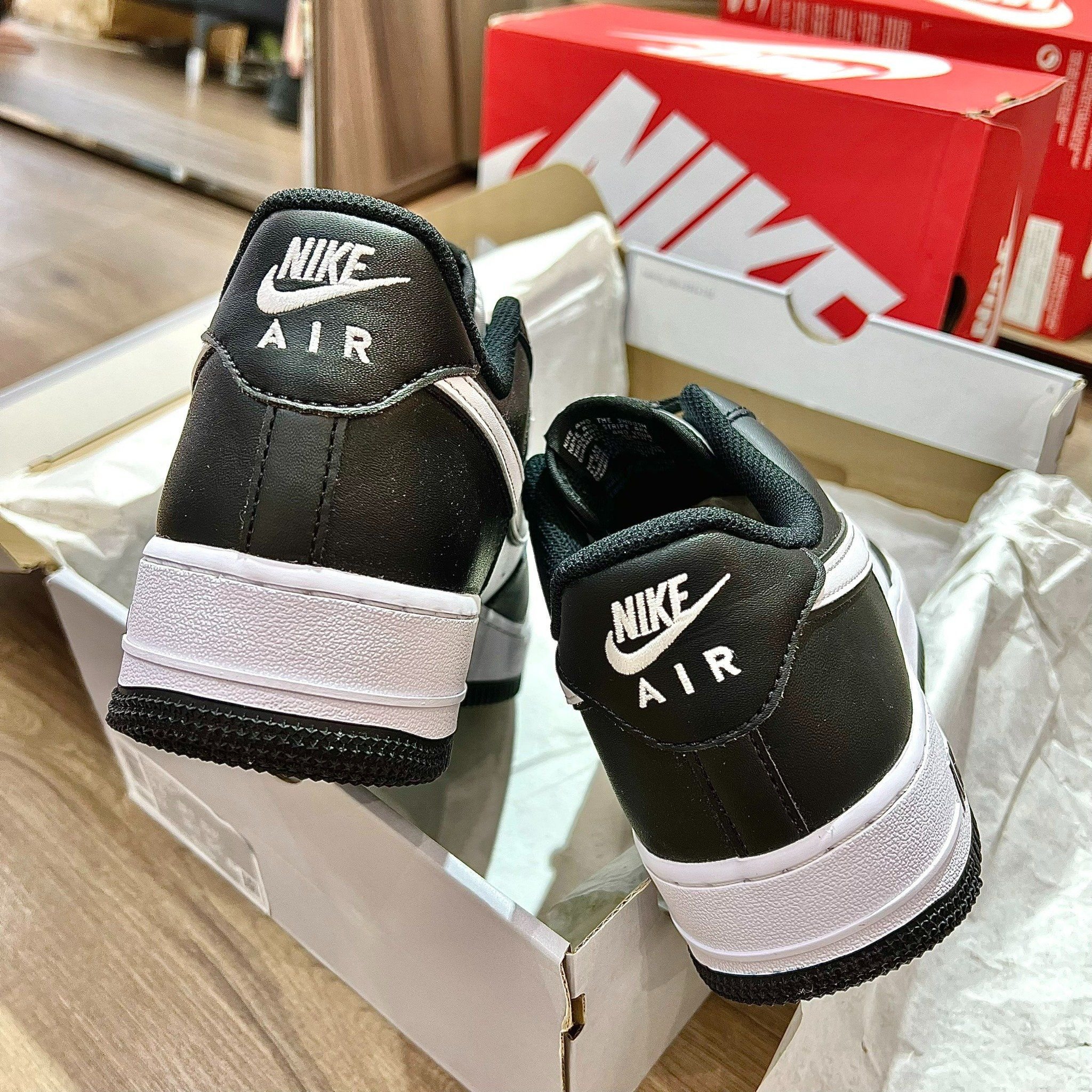 0853 - HÀNG CHÍNH HÃNG - GIÀY NIKE AIR FORCE 1 PANDA - *BLACK/WHITE ...
