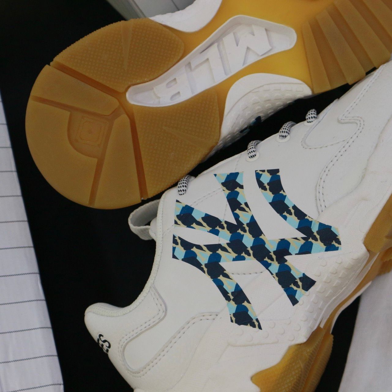 1110 - HÀNG CHÍNH HÃNG - GIÀY SNEAKER MLB BIG BALL CHUNKY - Cube Mono ...