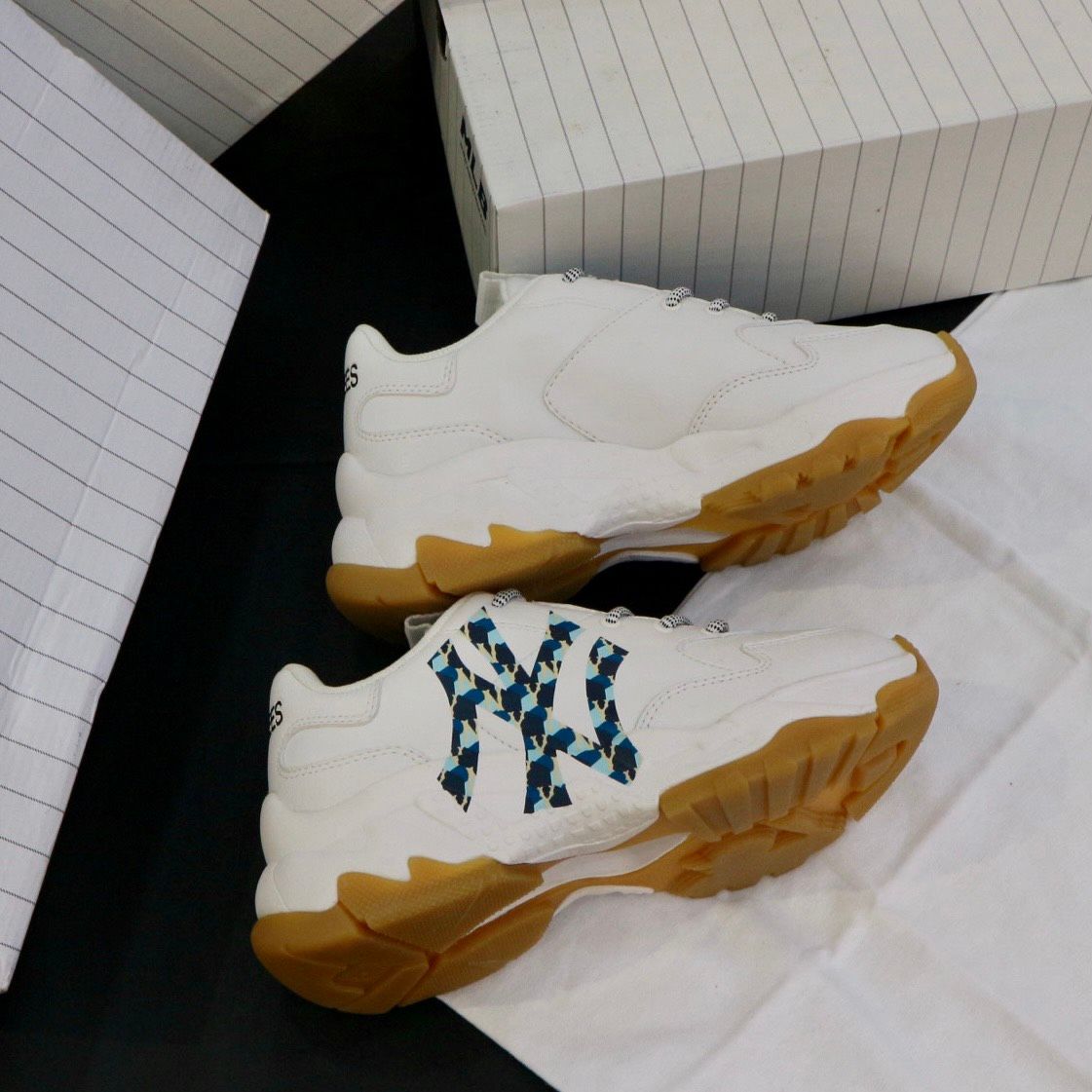 1110 - HÀNG CHÍNH HÃNG - GIÀY SNEAKER MLB BIG BALL CHUNKY - Cube Mono ...