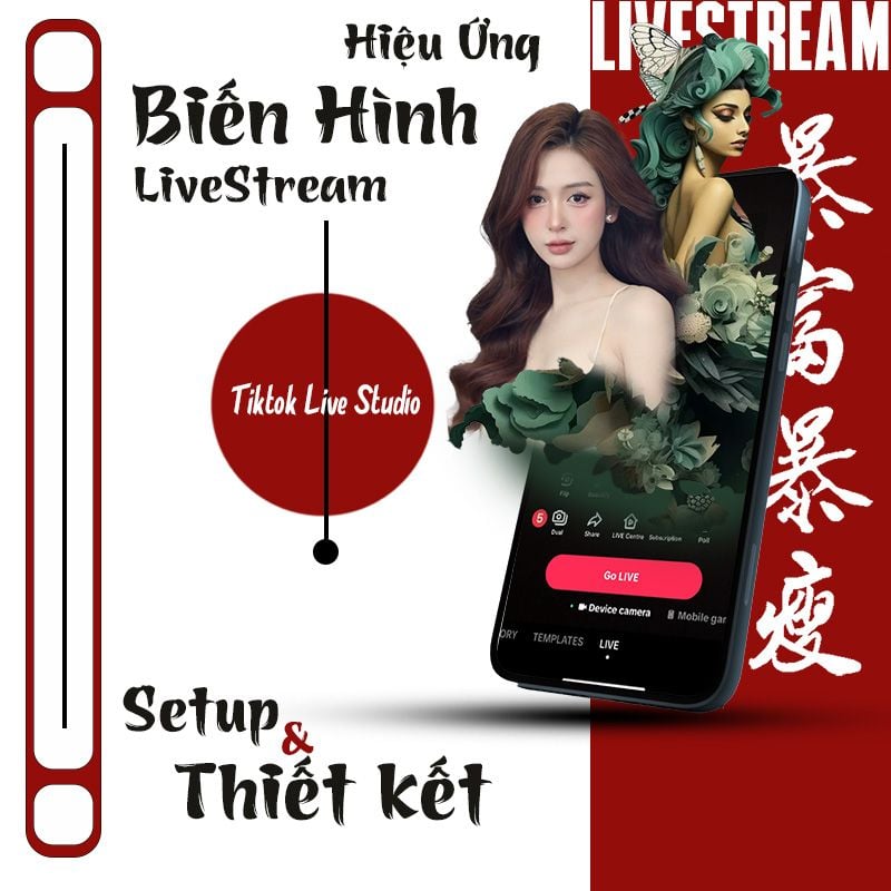 Dịch vụ hiệu ứng biến hình livestream TikTok Studio chuyên nghiệp - THIẾT BỊ LIVESTREAM THU ÂM ...