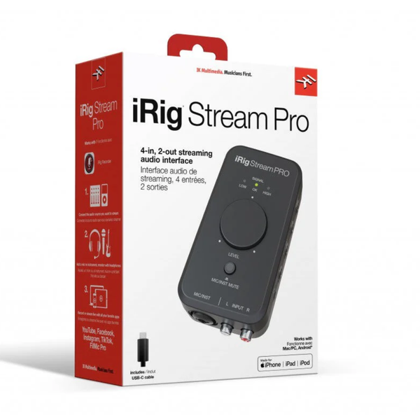 Irig stream pro Audio interface thu âm chuyên nghiệp - THIẾT BỊ ...