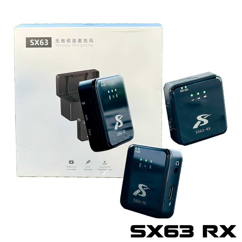 Micro Thu Âm Cài Áo SX63 RX - THIẾT BỊ LIVESTREAM THU ÂM - LÂM PHÁT STUDIO