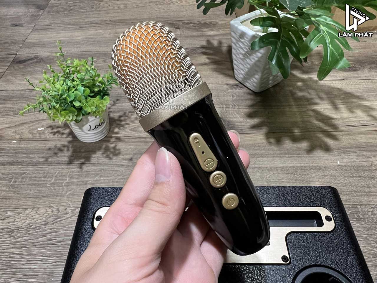 Loa MA-023 Loa karaoke mini giá rẻ kèm 2 micro âm thanh sắc nét - THIẾT ...