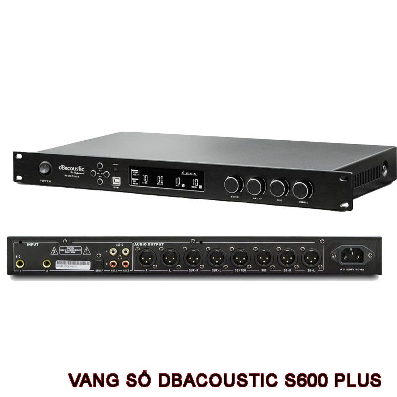 vang số dbacoustic S600 plus Chính hãng chất lượng cao - THIẾT BỊ LIVESTREAM THU ÂM - LÂM PHÁT ...