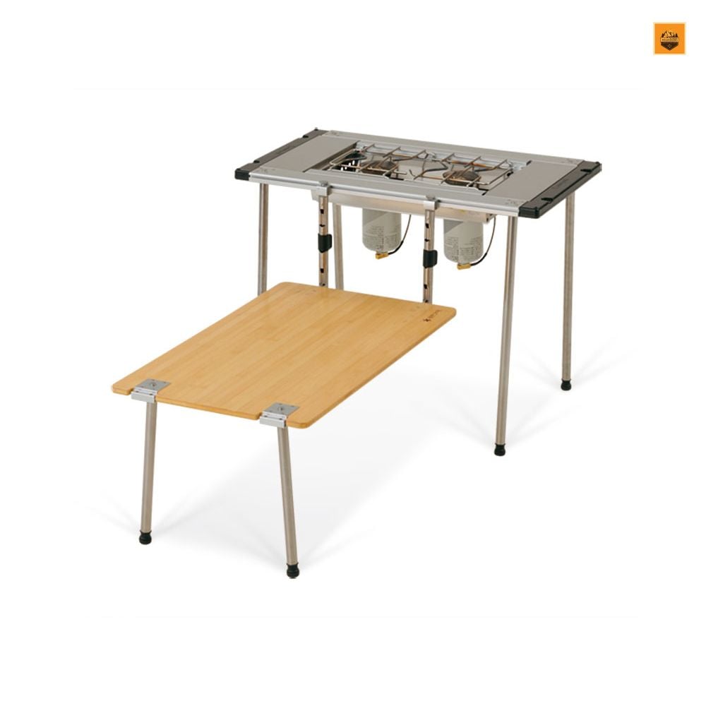 Khung Bàn Snowpeak IGT Iron Grill Table Frame 3 Unit – Mr.Weekend - Camping House