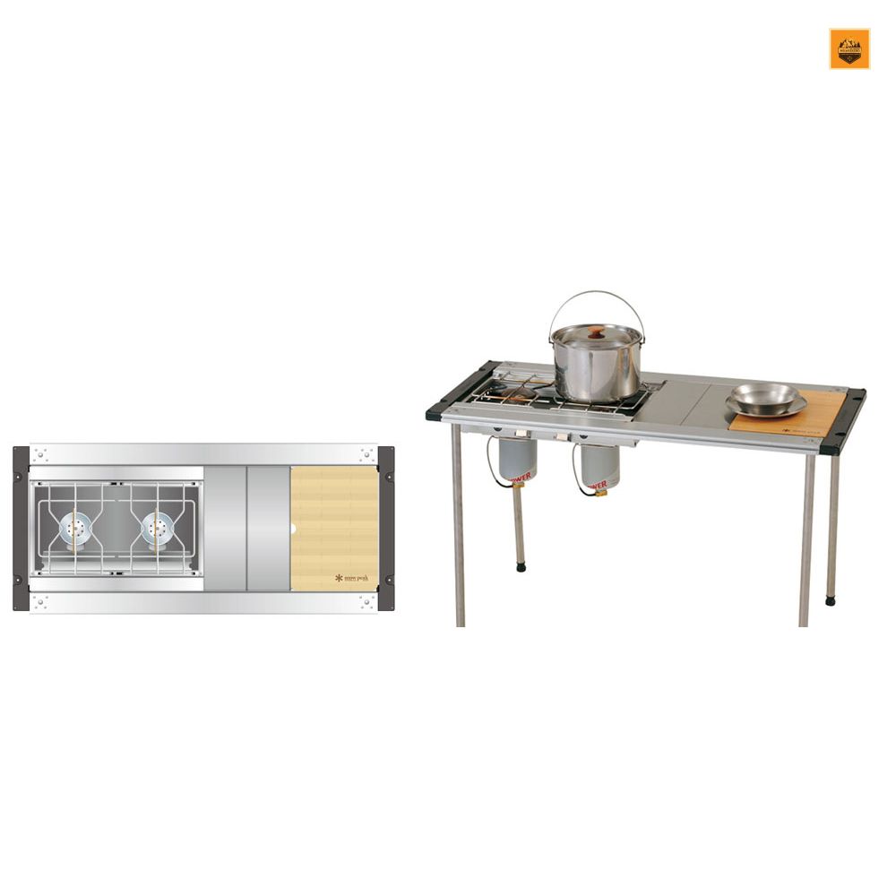 Snowpeak IGT Iron Grill Table Frame Long 4 Unit – Mr.Weekend - Camping ...