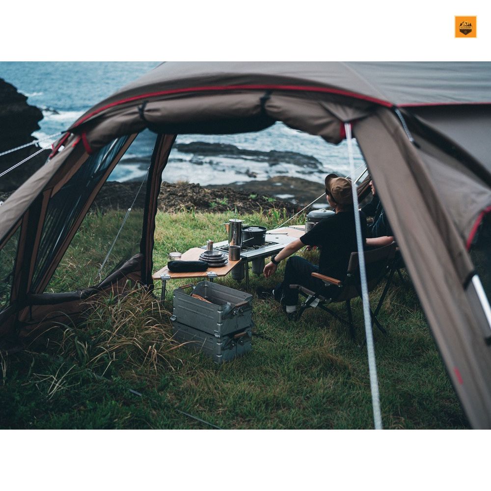 Snowpeak Multi-function Table Open L Bamboo – Mr.Weekend - Camping House