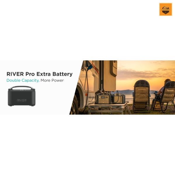EcoFlow RIVER Pro Extra Battery – Mr.Weekend - Camping House