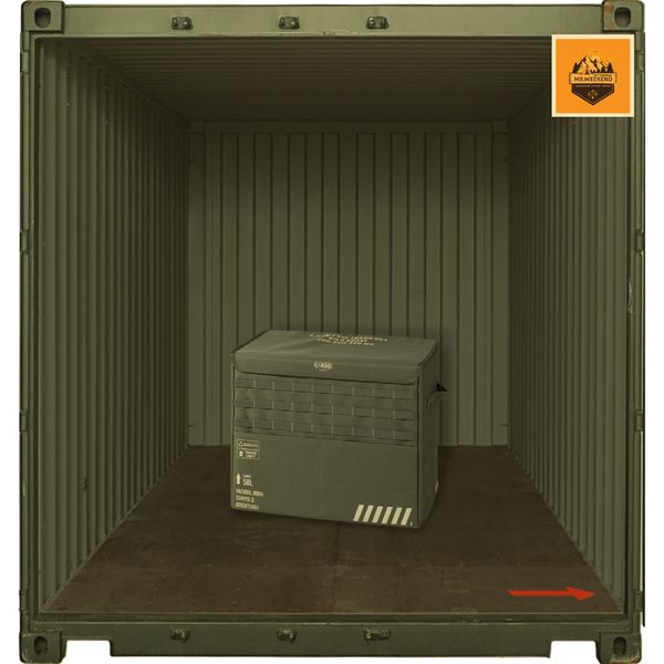 Thùng đựng rác Cargo Container TWIN TRASH BOX – Mr.Weekend - Camping House