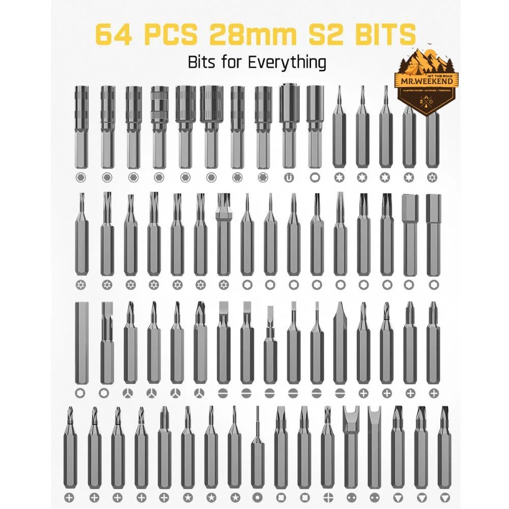 Bộ tua vít điện Fanttik E1 NEX Workstation Precision Electric Screwdri – Mr.Weekend - Camping House