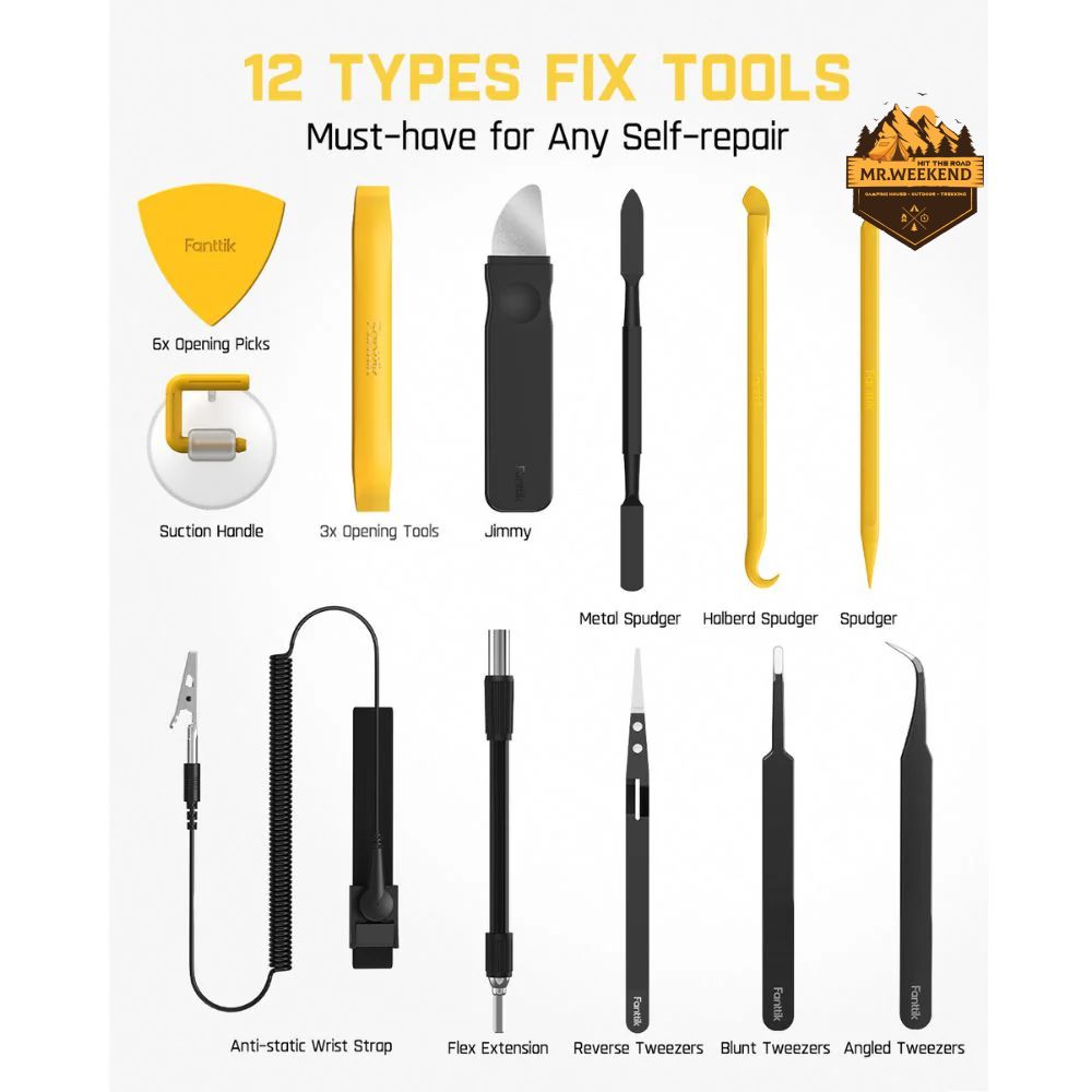 Bộ tua vít điện Fanttik E1 NEX Workstation Precision Electric Screwdri – Mr.Weekend - Camping House