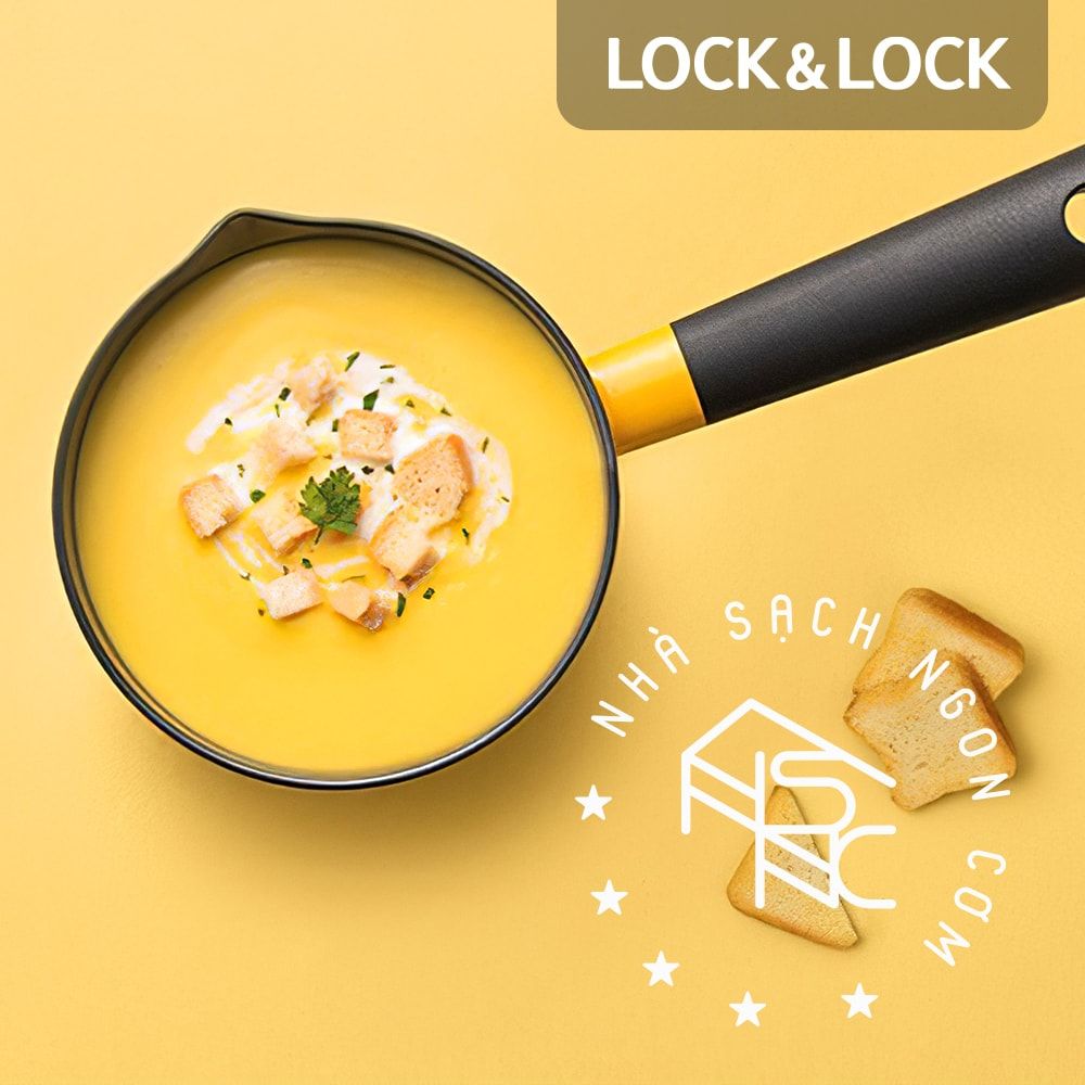 Quánh Decore Milk vàng 14cm - LDE1142 – Nhà sạch ngon cơm