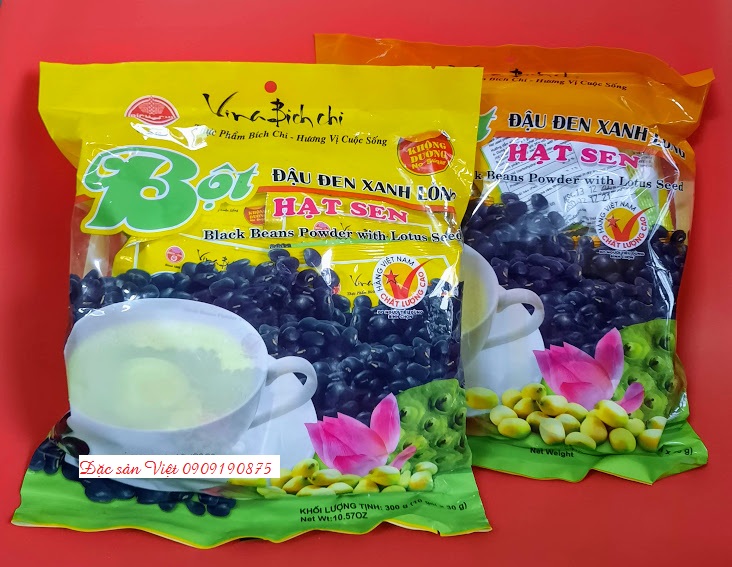 BỘT ĐẬU ĐEN XANH LÒNG HẠT SEN