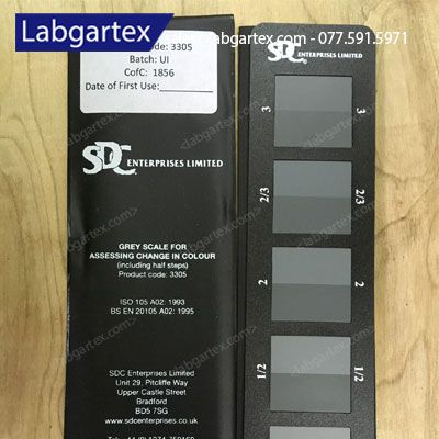 Thước xám ISO 105-A02 color change SDCE – Labgartex