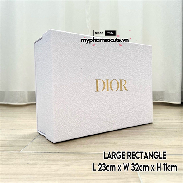 Hộp Quà Dior Box Trắng 23Cm – Mỹ Phẩm Socute.vn