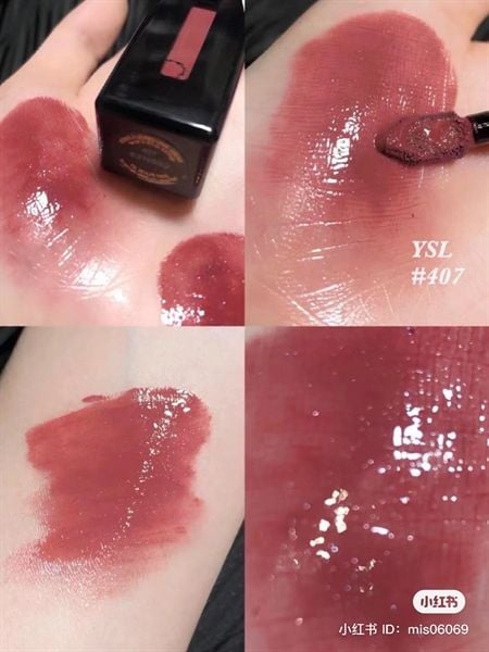 Son Kem YSL Vinyl Cream Lip Stain 407 Unbox – Mỹ Phẩm Socutelipstick / Tiệm Socute