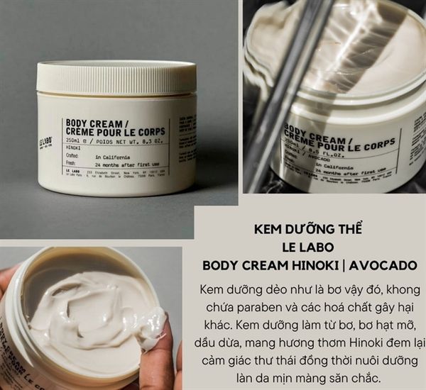 Body cream Le Labo 60ml – Mỹ Phẩm Socutelipstick / Tiệm Socute