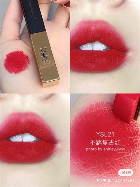 Son YSL Slim màu 21 Rouge Paradoxe Unbox – Mỹ Phẩm Socutelipstick ...