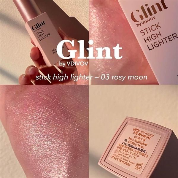 Nhũ Bắt Sáng Dạng Thỏi Glint By Vdivov Stick Highlighter 7g .#03 Rosy – Mỹ Phẩm Socutelipstick ...