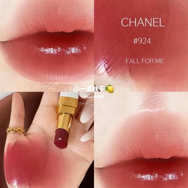 Son dưỡng Chanel Rouge Coco Baume - 924 Fall For Me – Mỹ Phẩm ...